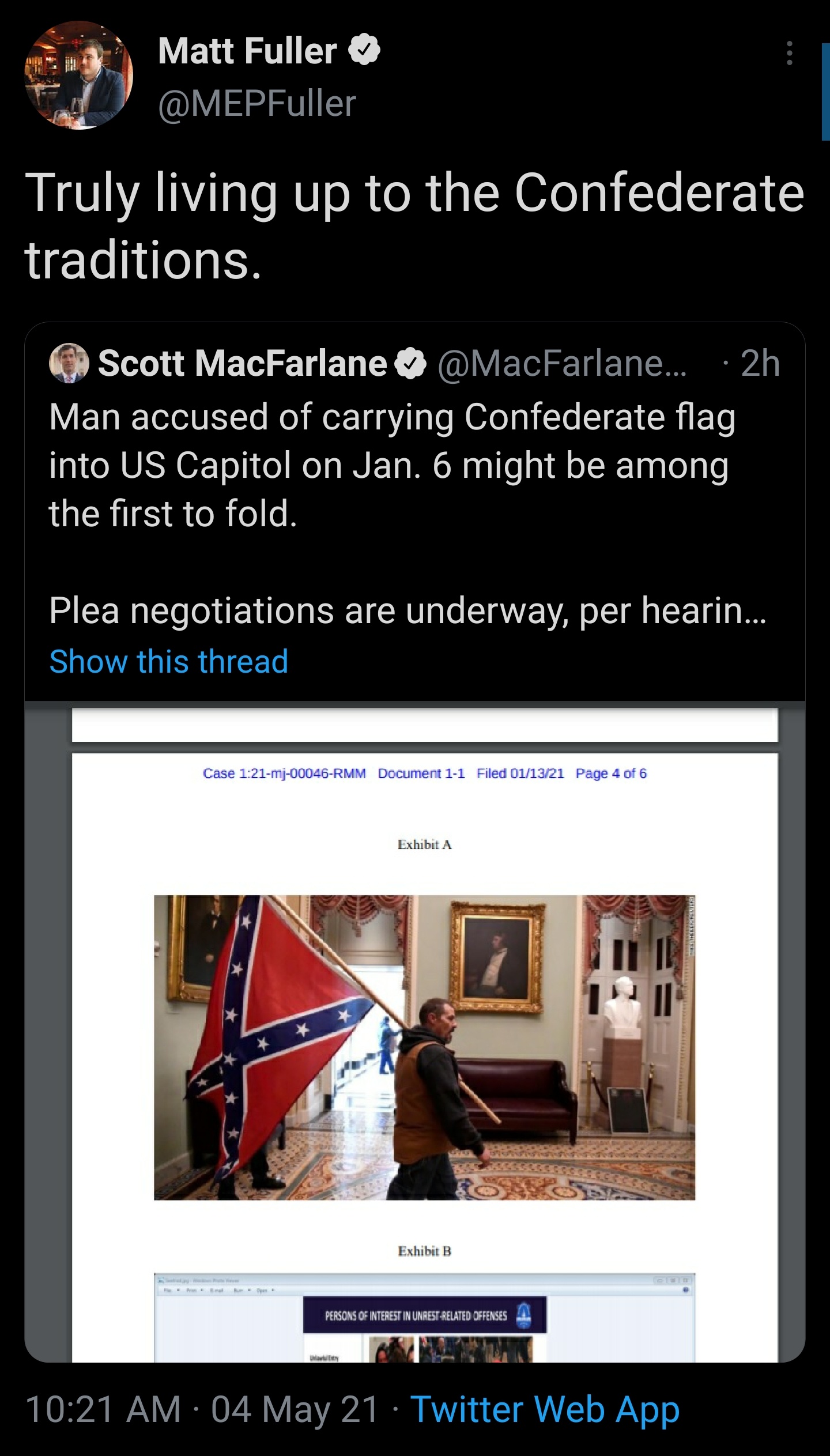 Like a true confederate | Scrolller