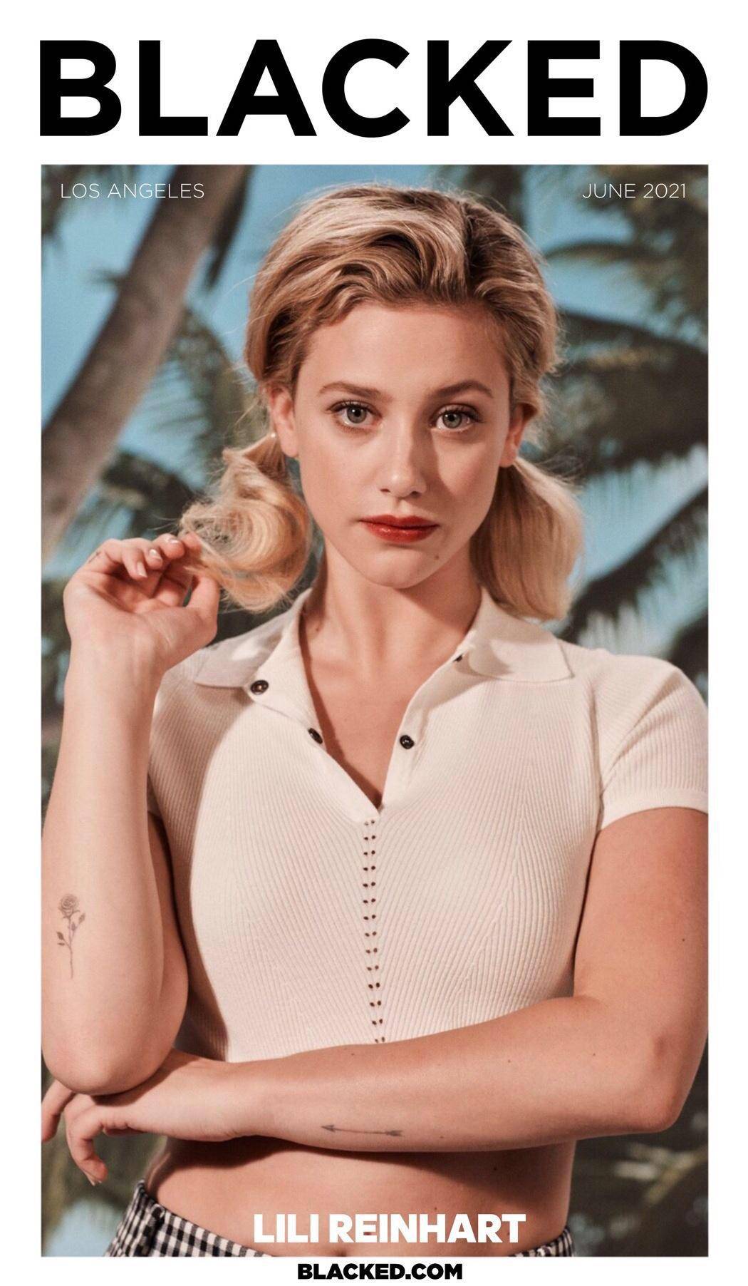 Lili Reinhart for Blacked | Scrolller