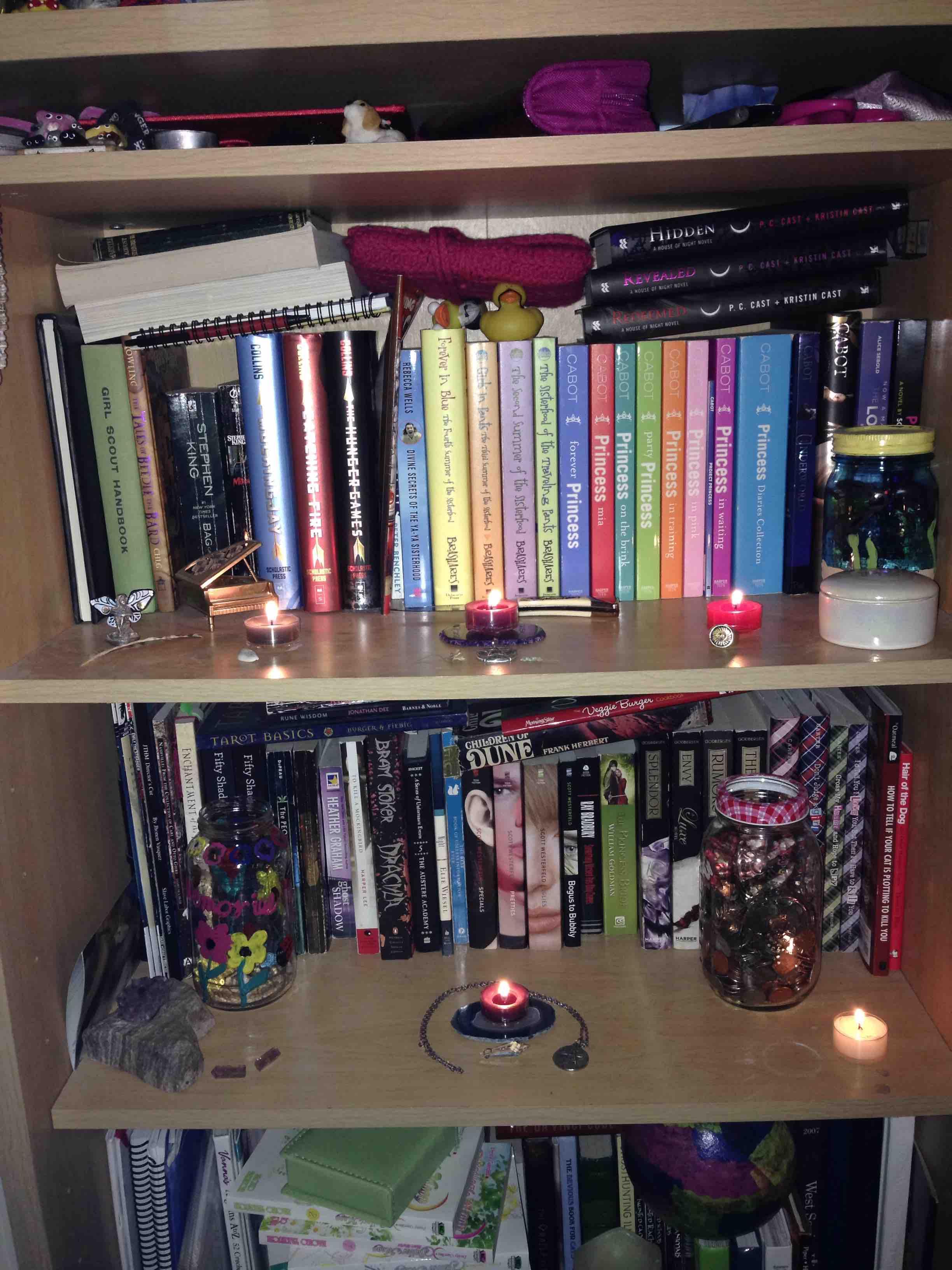 limited space so I put it in the bookcase!! | Scrolller