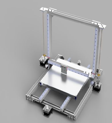 Linear Rail 3d printer design | Scrolller
