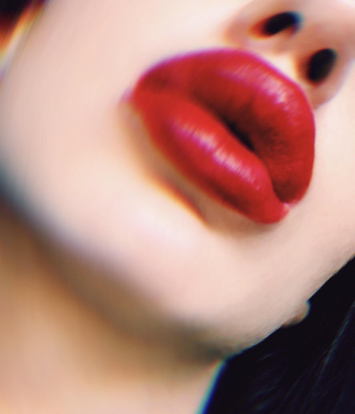 Lips to melt your mind and surrender yourself fully to Me. | Scrolller