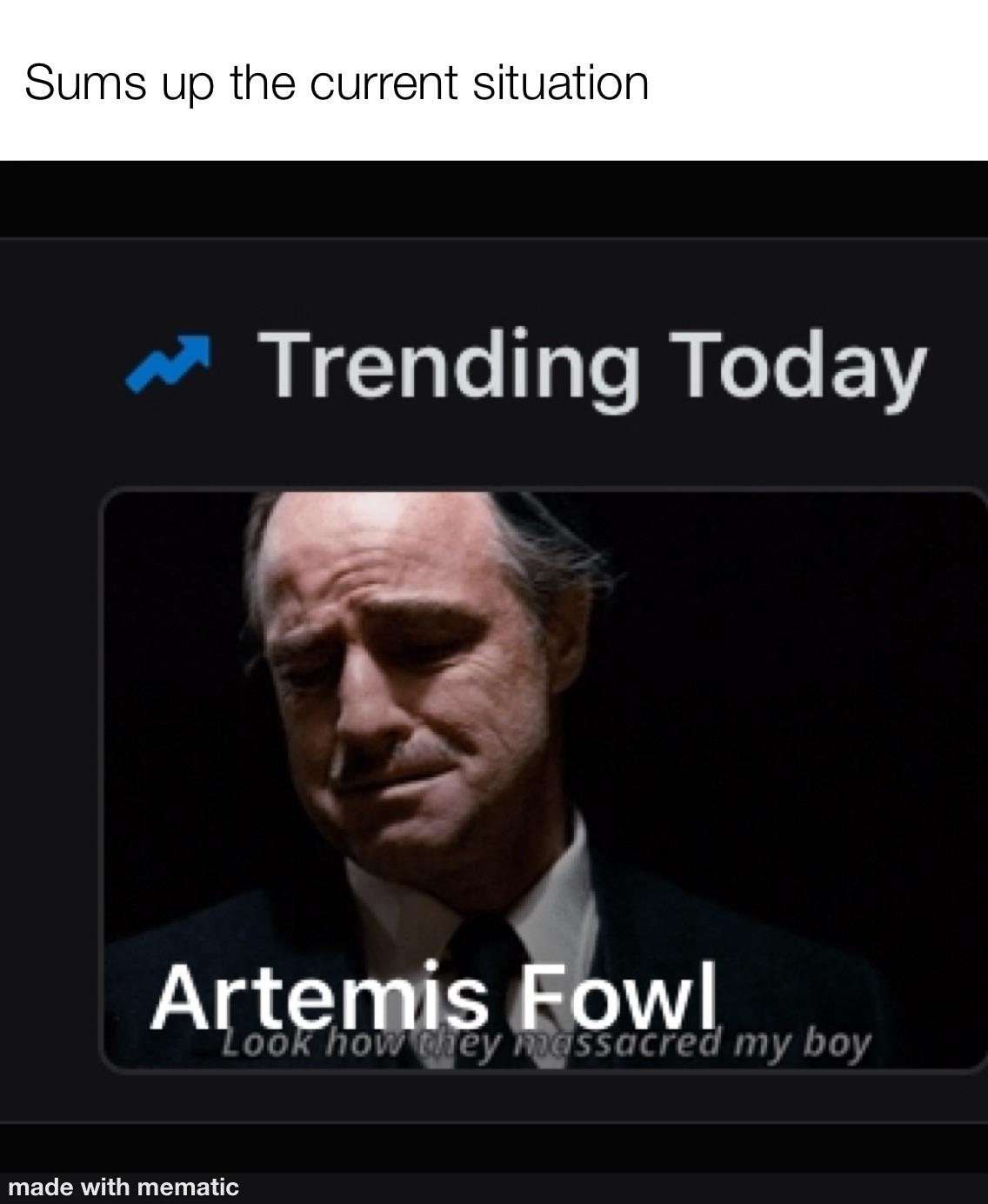 Literally #1 on trending... Disney massacring our boy | Scrolller