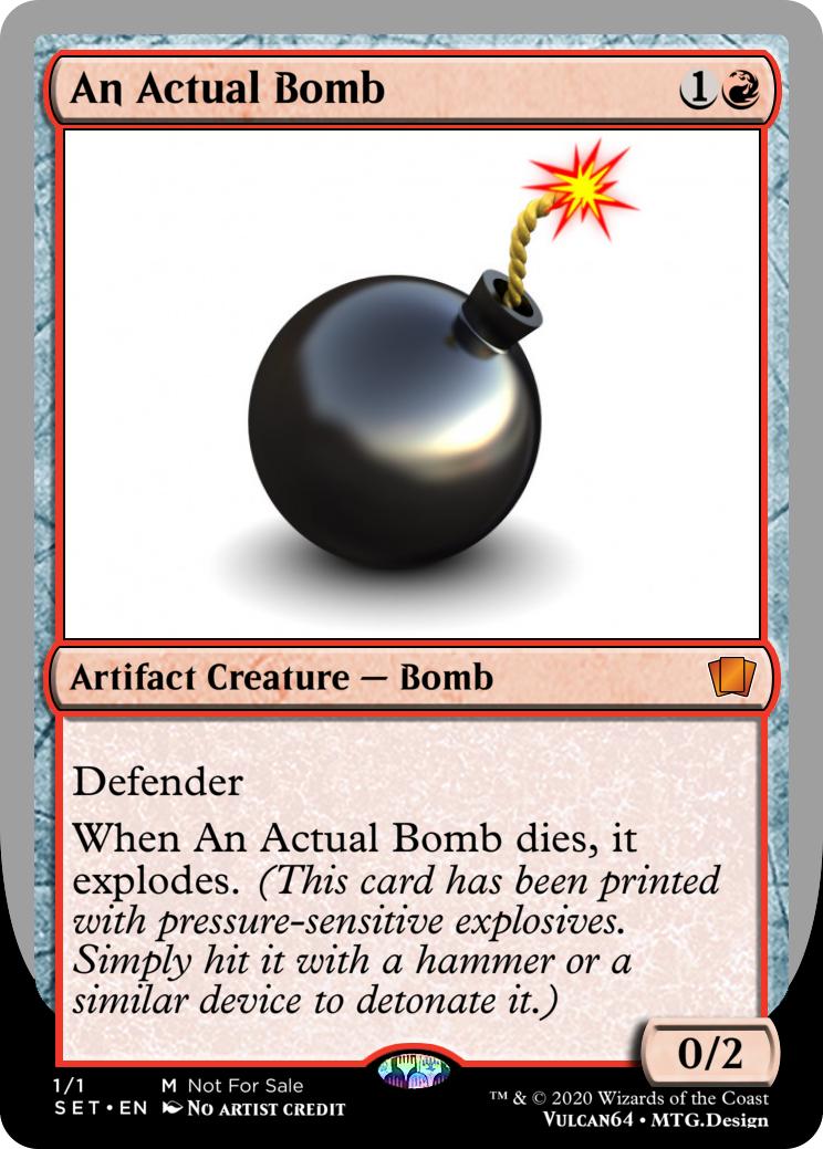 Literally just an actual bomb | Scrolller