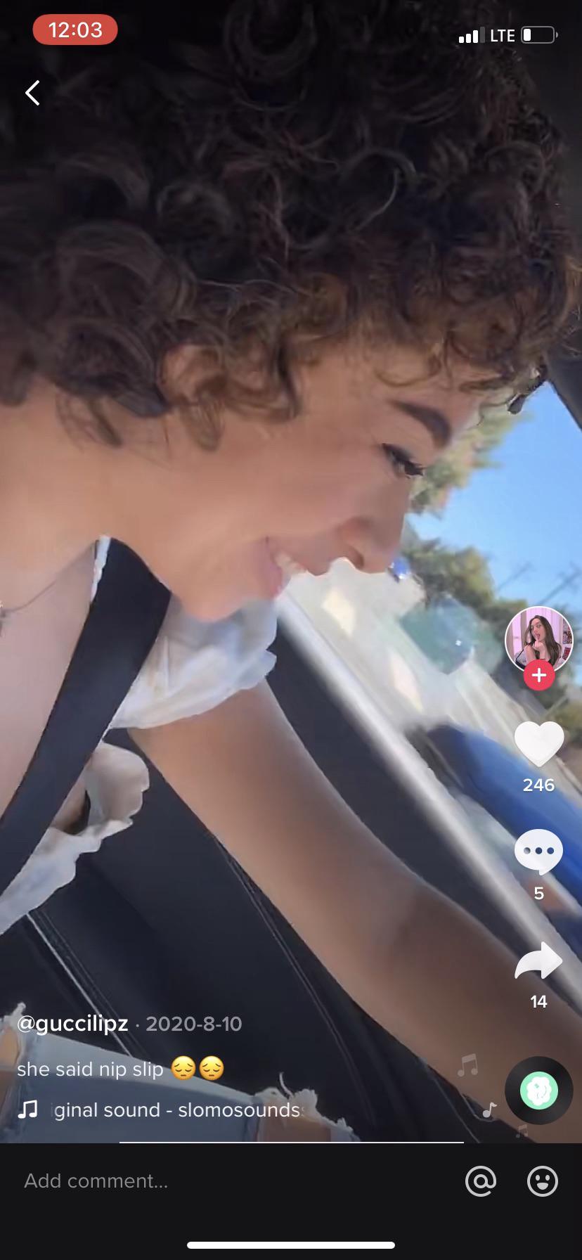 Little nip slip | Scrolller