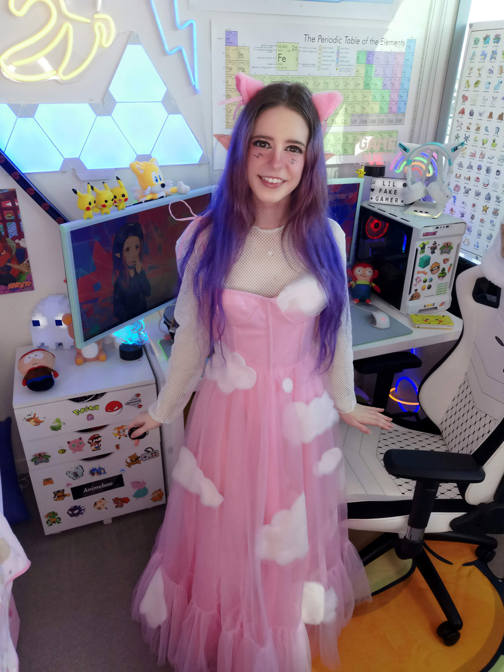 little pink kitten 😊🌸 | Scrolller