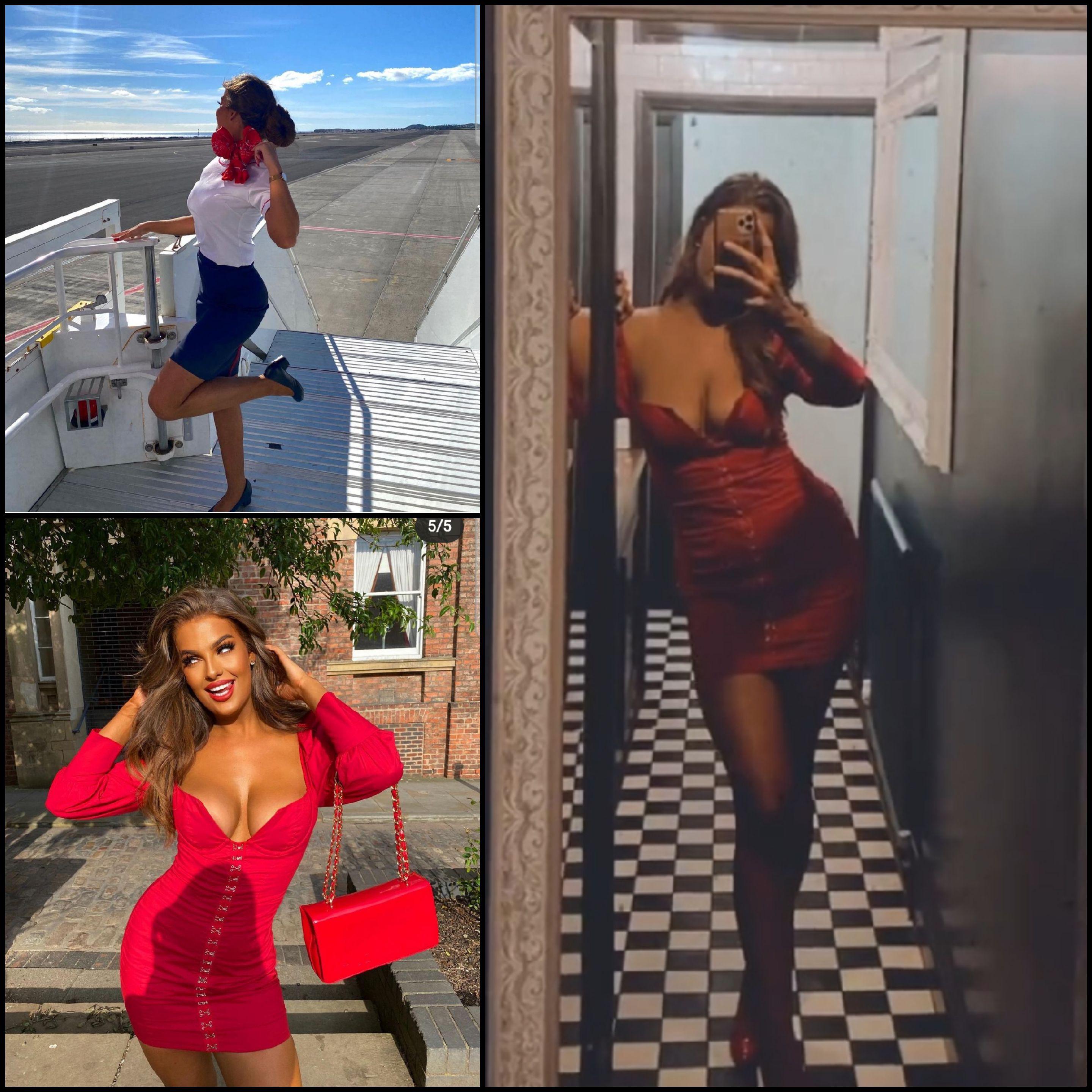 Little red dress on layover | Scrolller