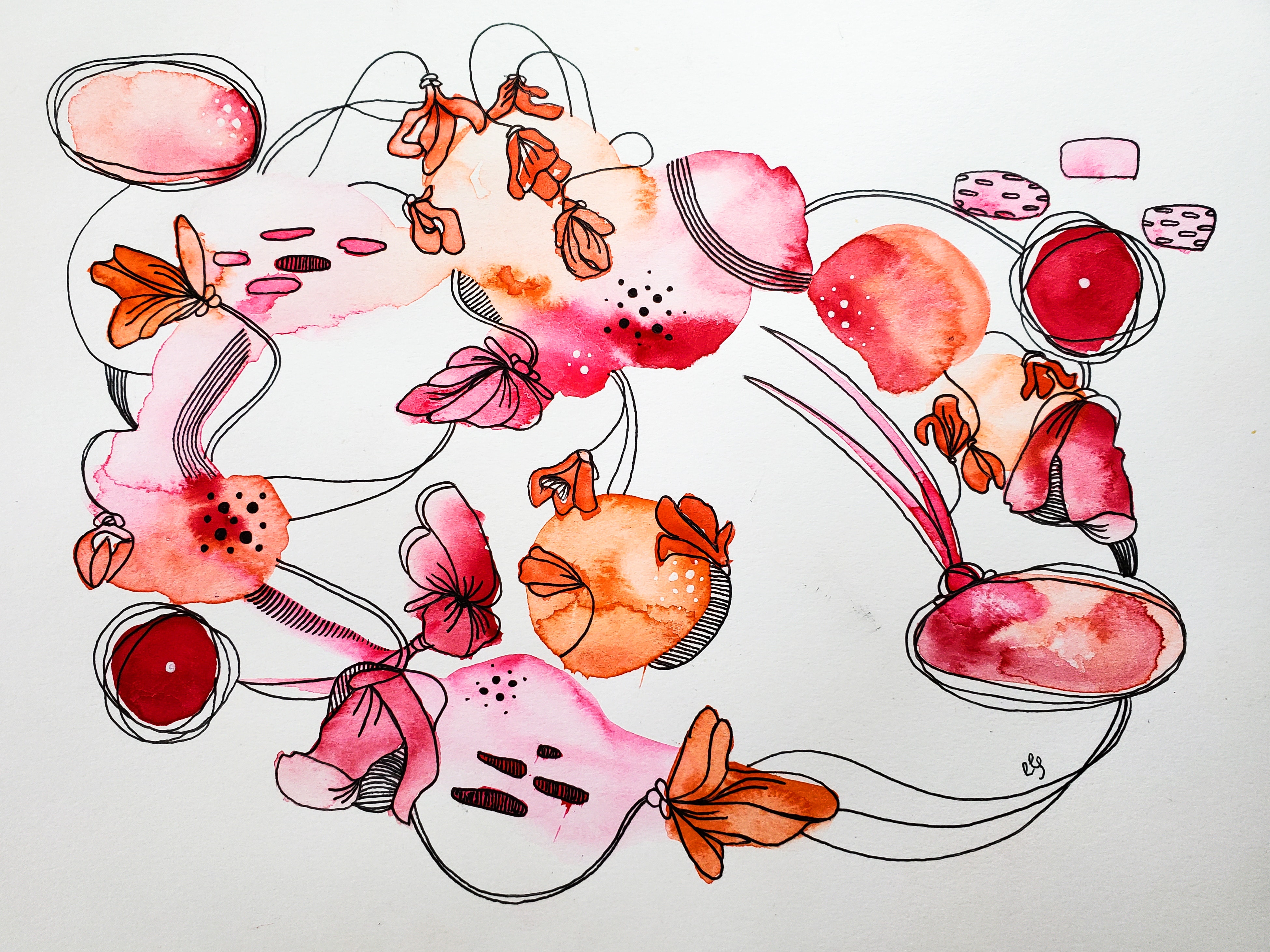 Little watercolor doodles of the day ! | Scrolller