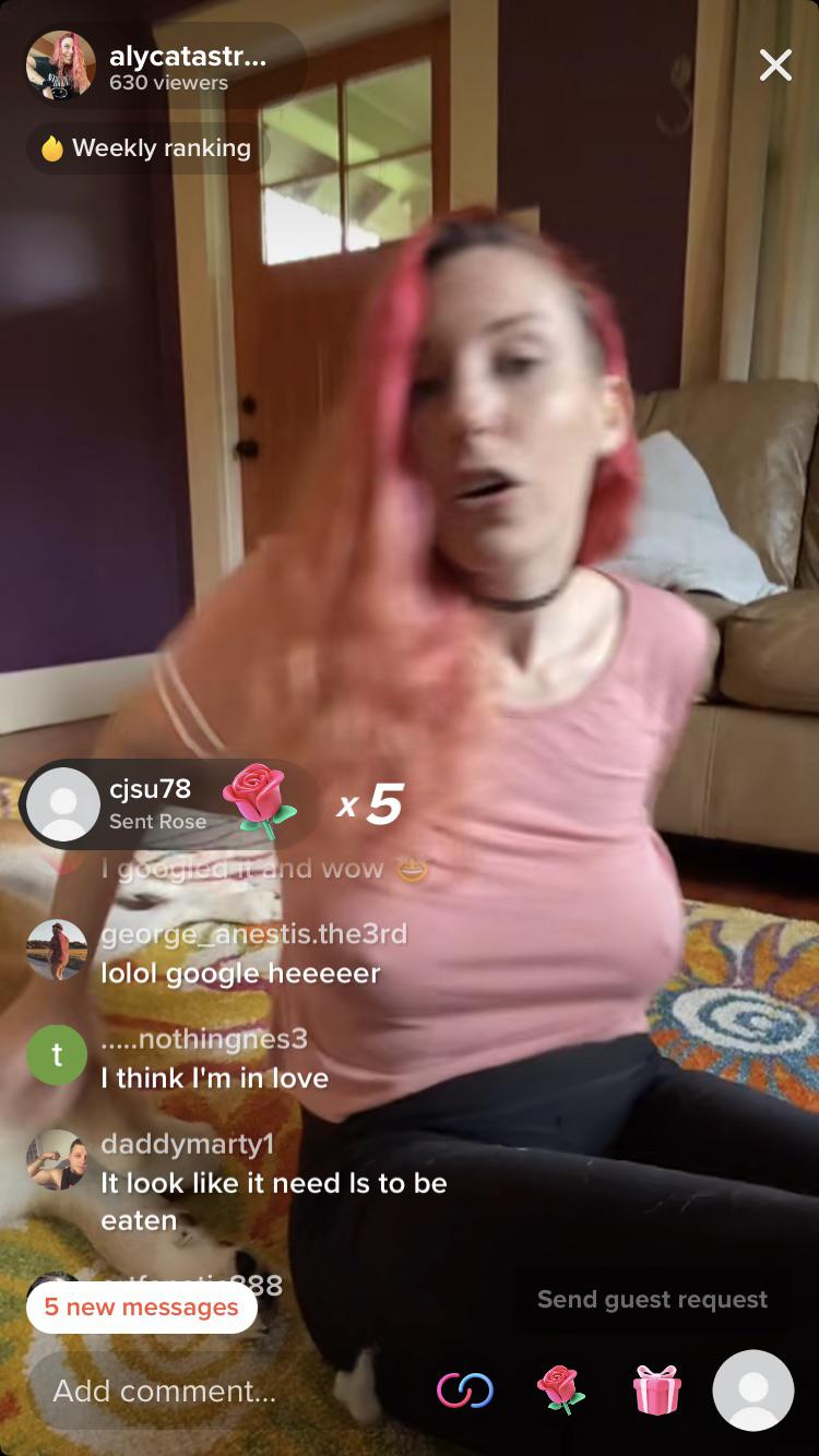 LIVE NOW. alycatastrophie1 | Scrolller