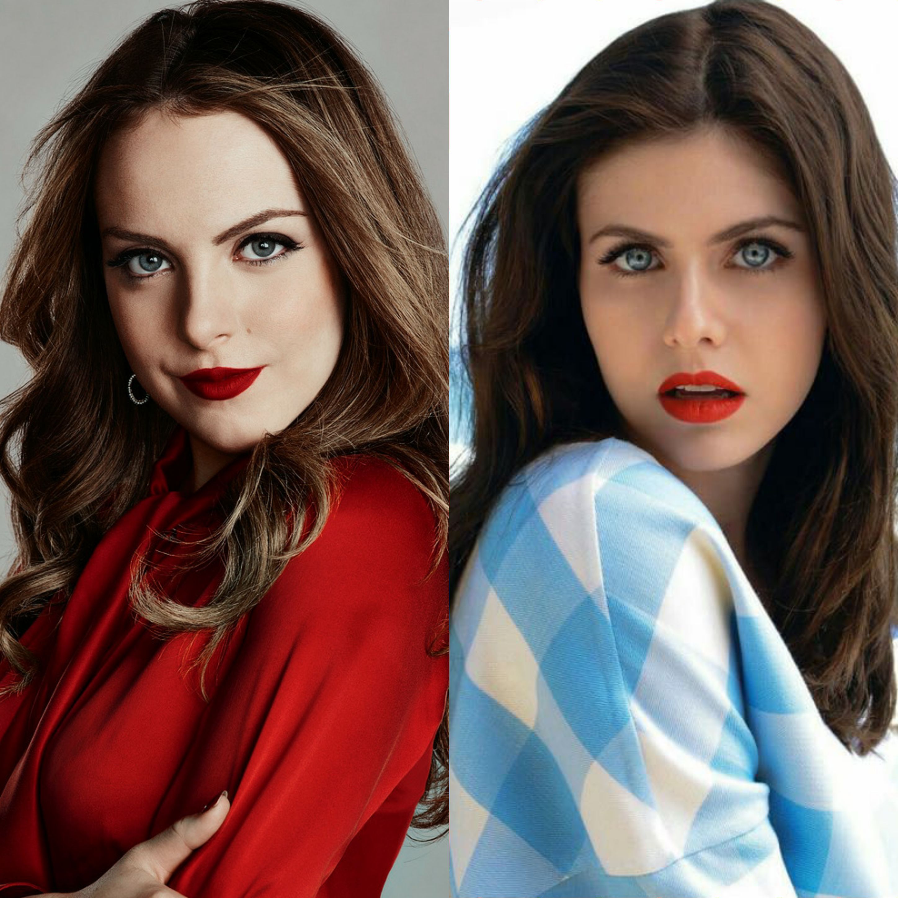 Liz Gillies vs Alexandra Daddario | Scrolller