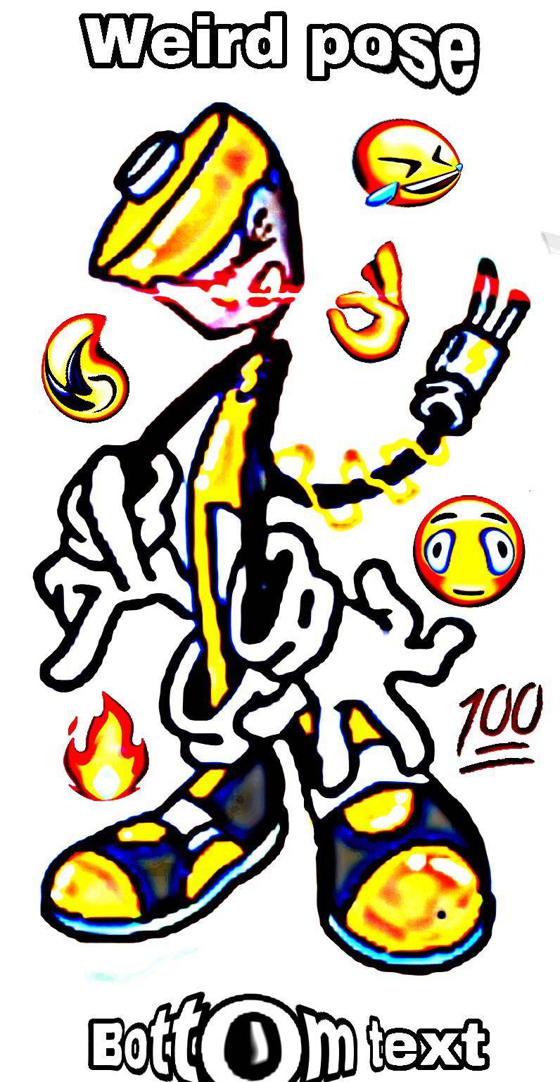 Lmao that’s a weird pose | Scrolller