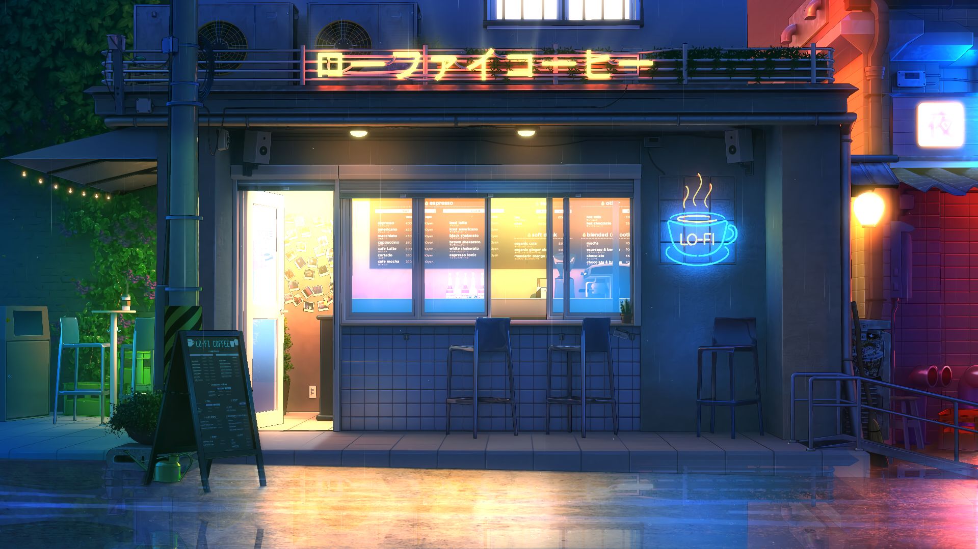 Lofi Cafe(1920x1080) | Scrolller