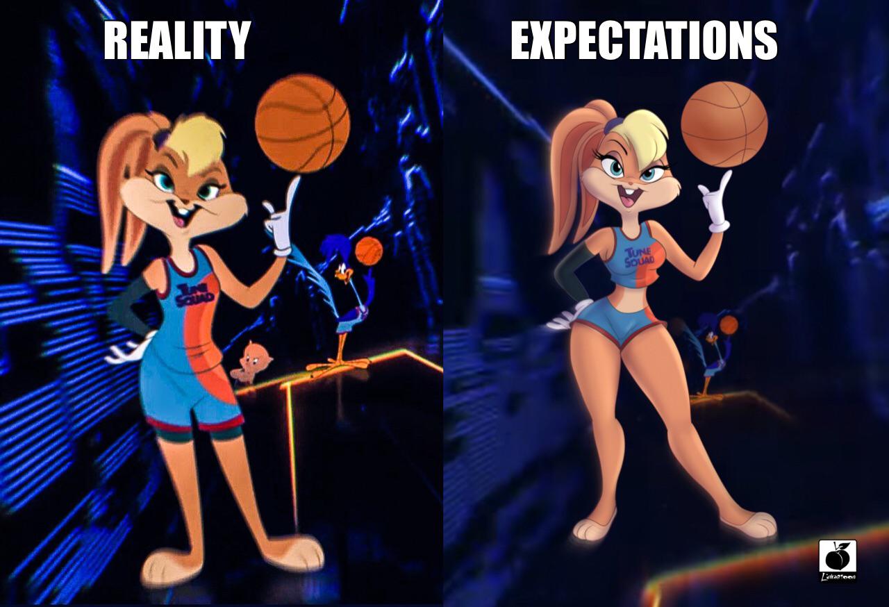Lola Bunny Reality vs Expectations | Scrolller