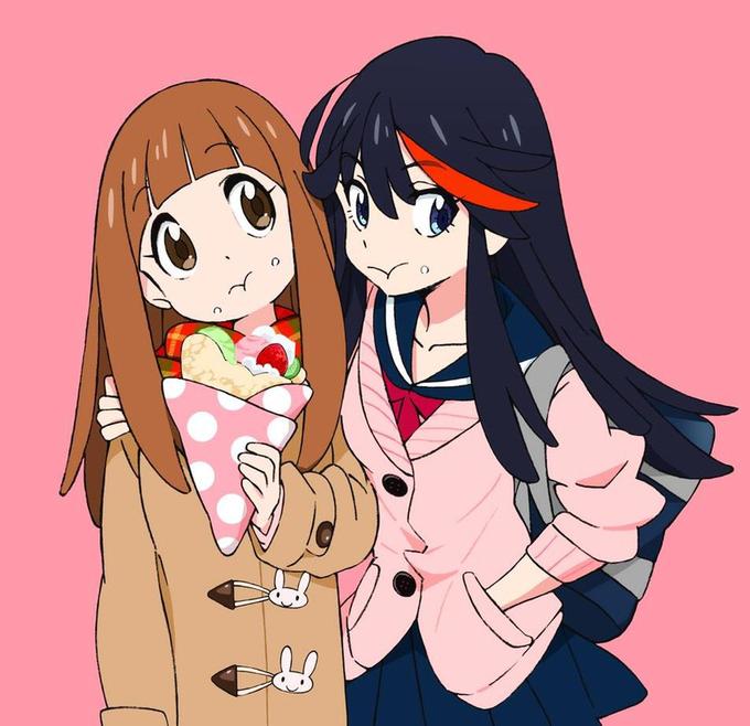 Long Haired Mako & Ryuko | Scrolller