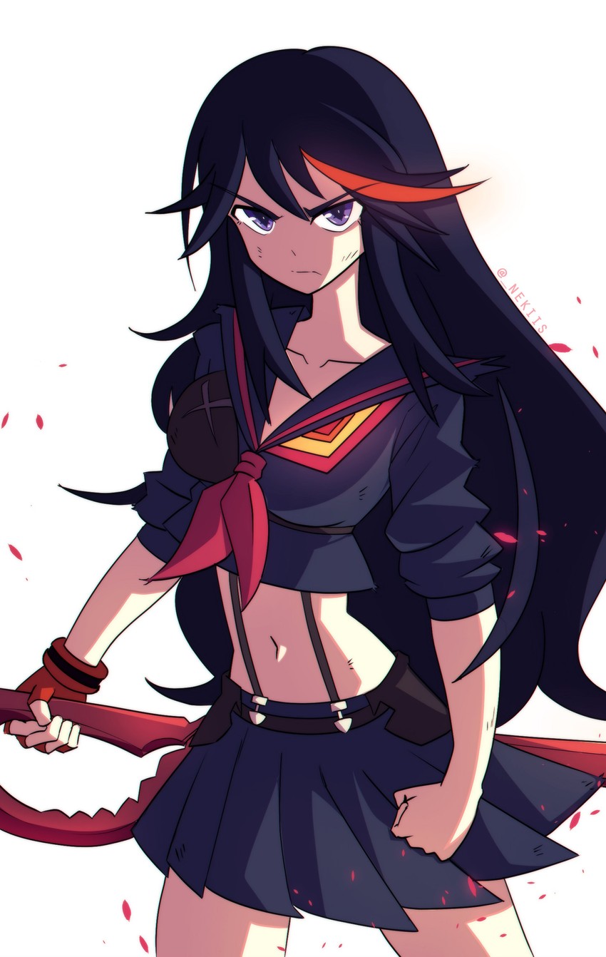 Long Haired Ryuko | Scrolller