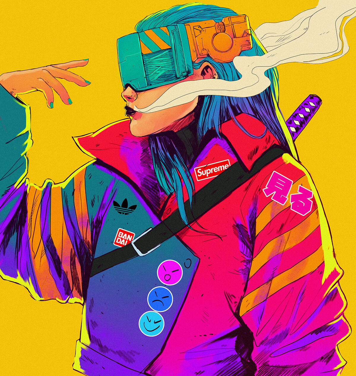 [/r/ImaginaryCyberpunk] Look Into My Eyes by Bruno | Scrolller