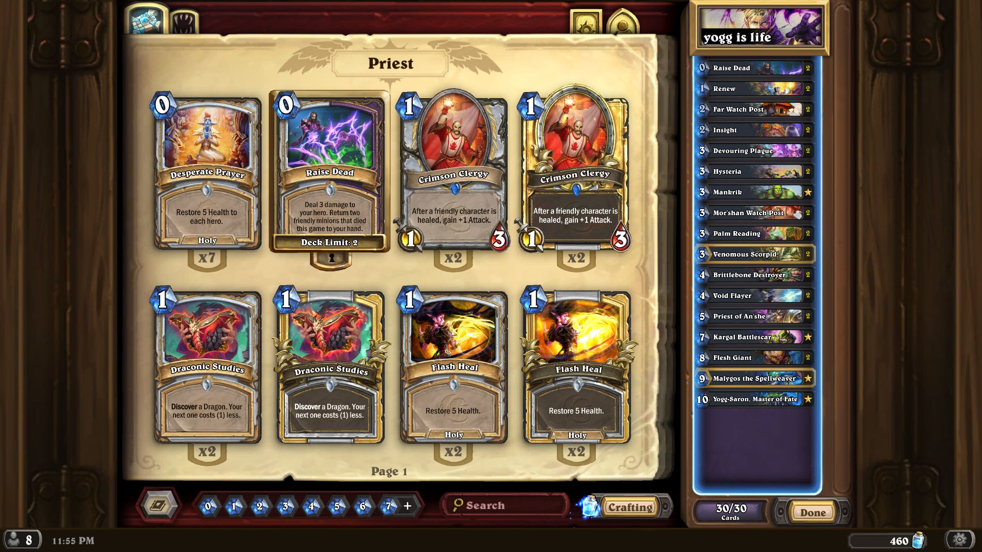 Looking for the best Priest deck? Gentlemen, look no further. You're welcome for the ladder ...