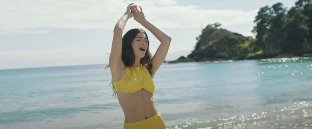 Lorde from the "Solar Power" music video | Scrolller