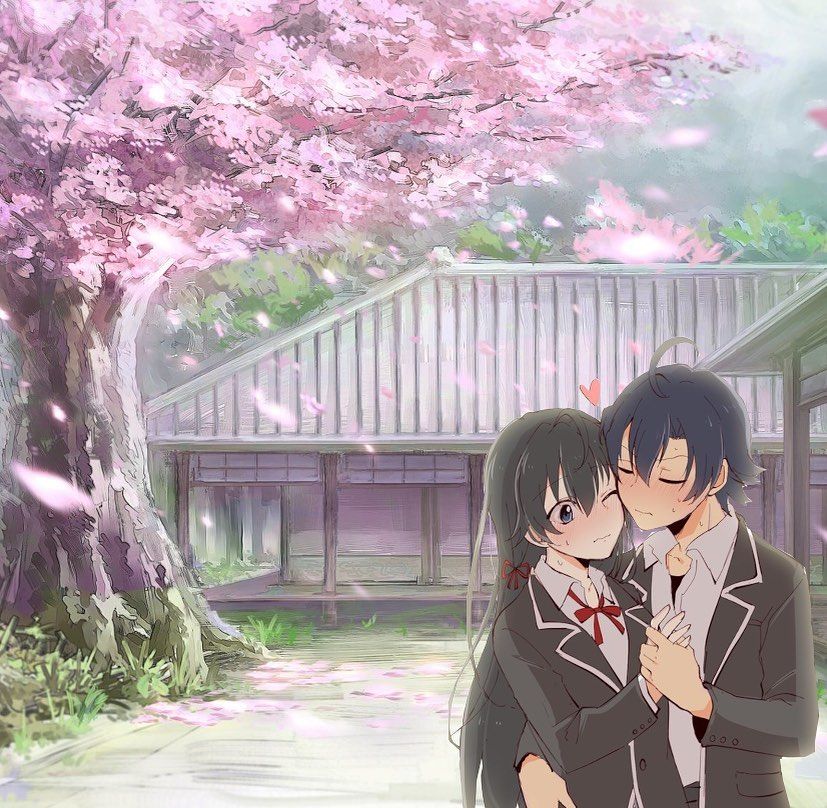 Love bloom under sakura tree... | Scrolller