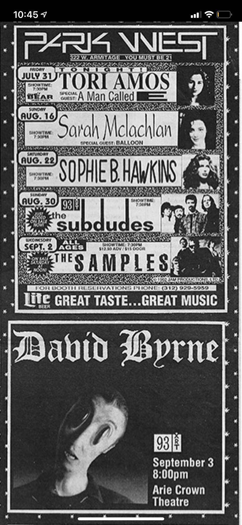 Love coming across old newspaper ads for shows. | Scrolller