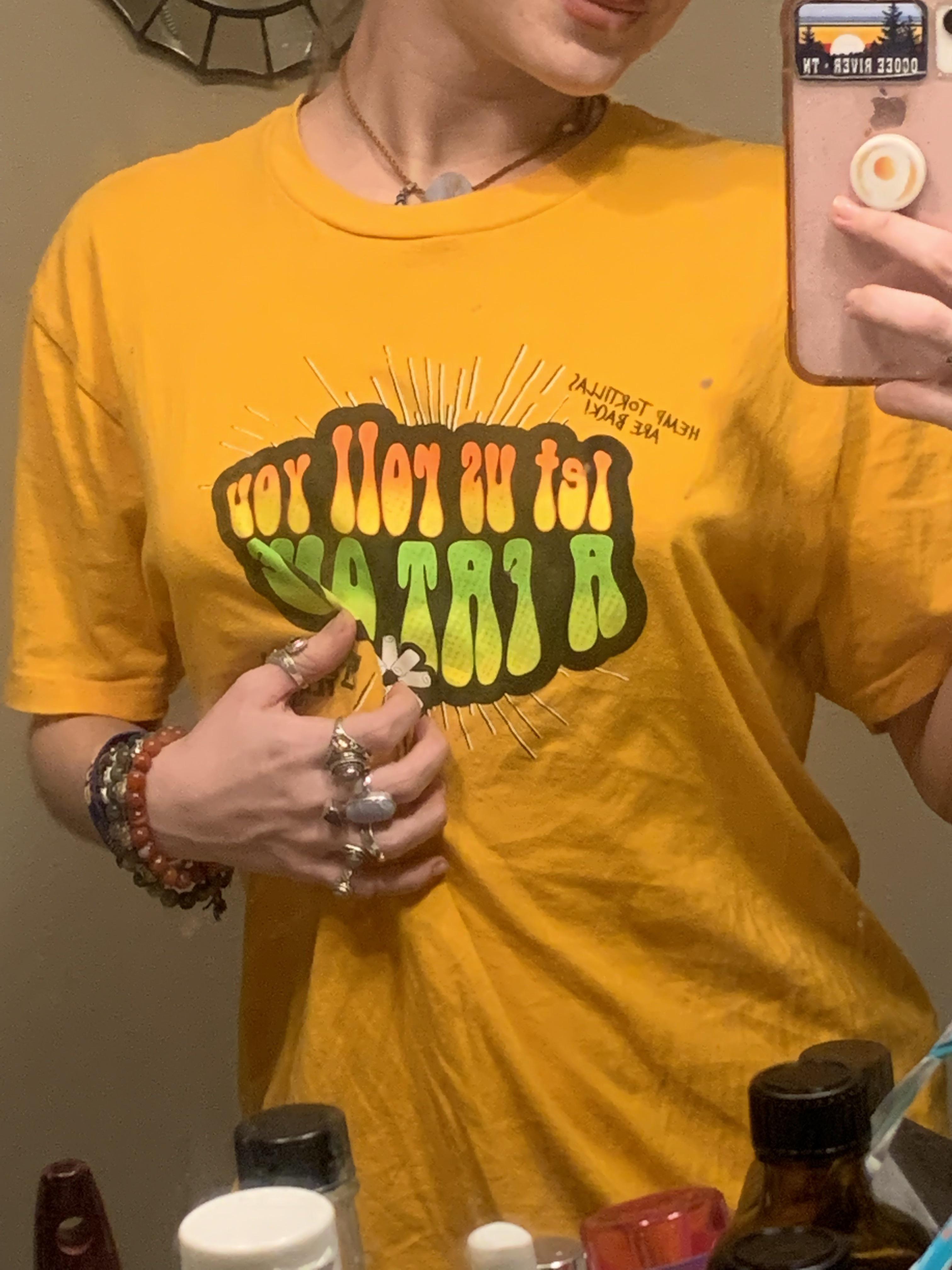 love going braless in big shirts now 🥺 | Scrolller