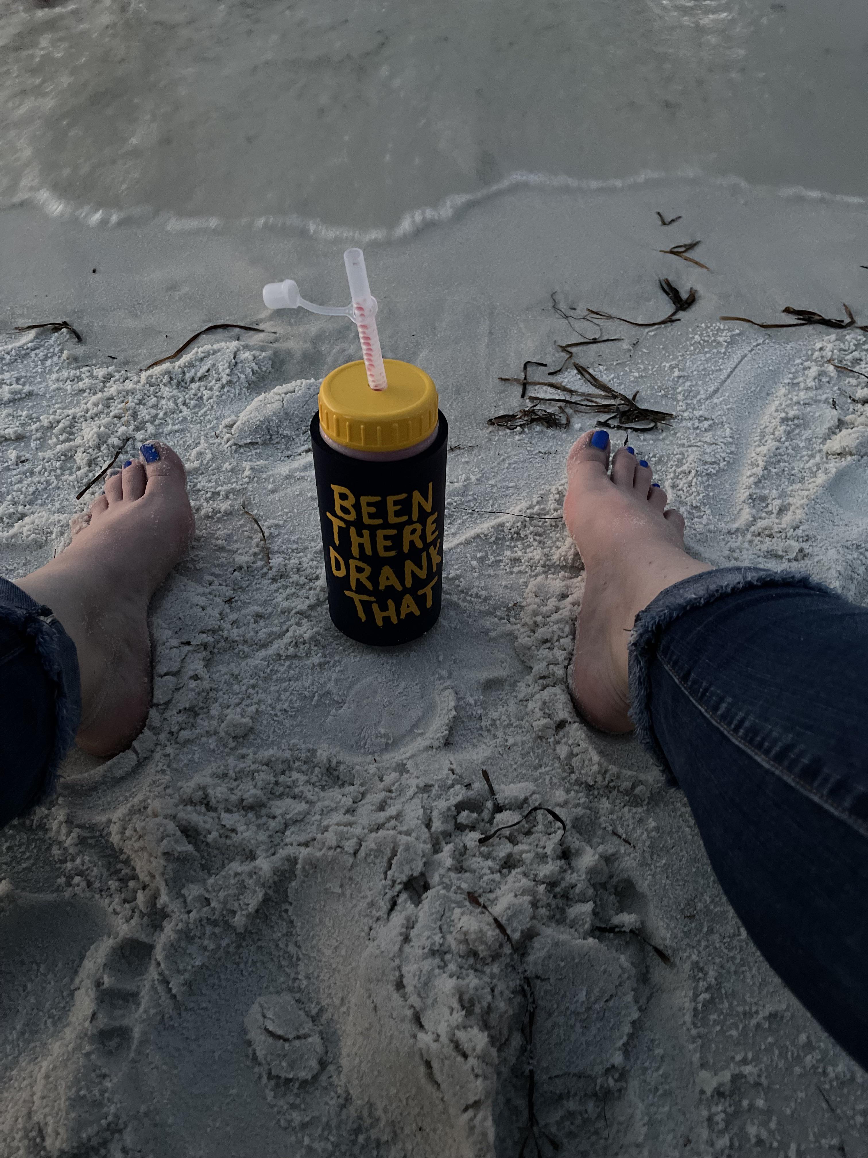 Barefoot on the beach | Scrolller