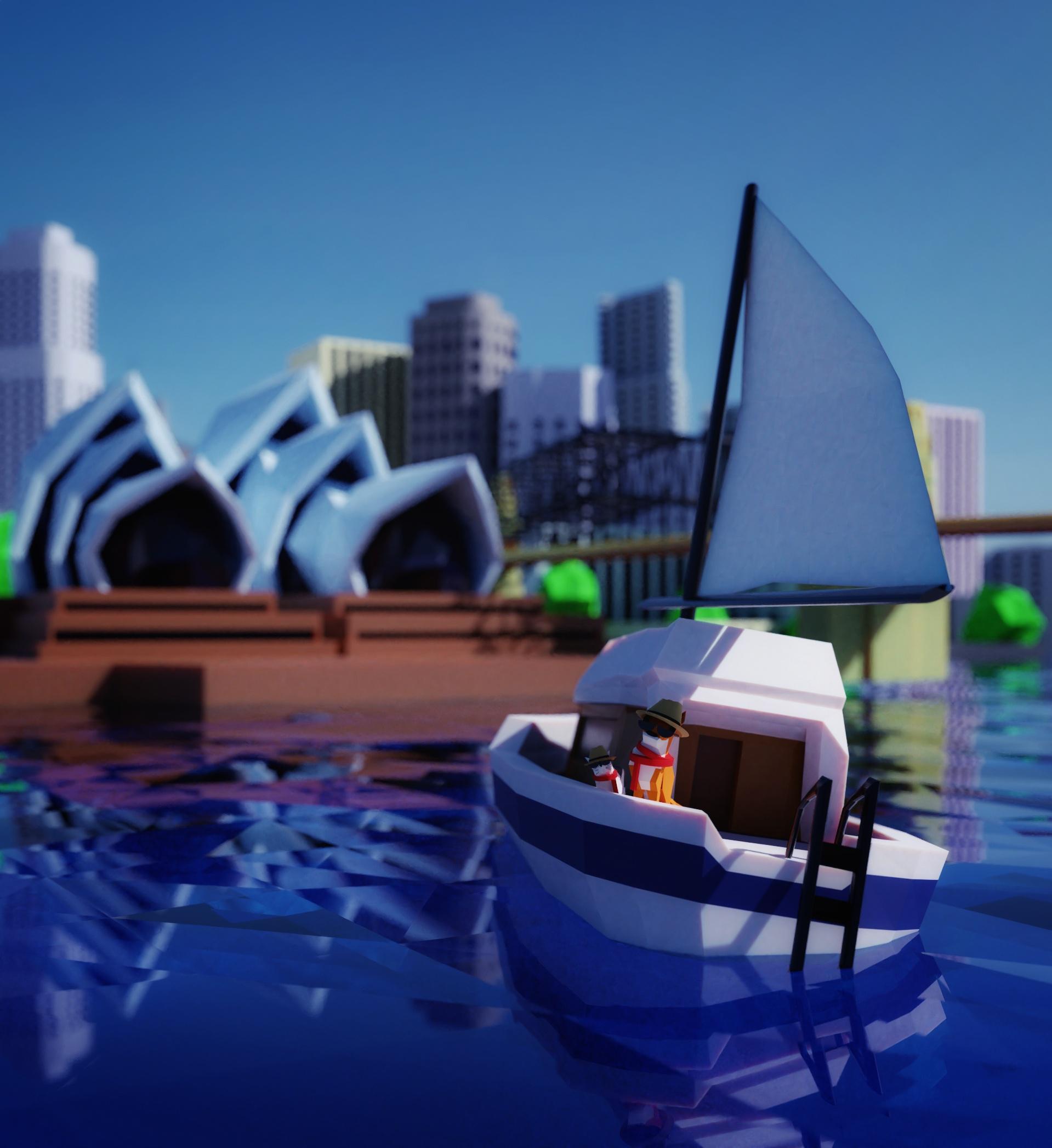 Low Poly Sydney | Scrolller