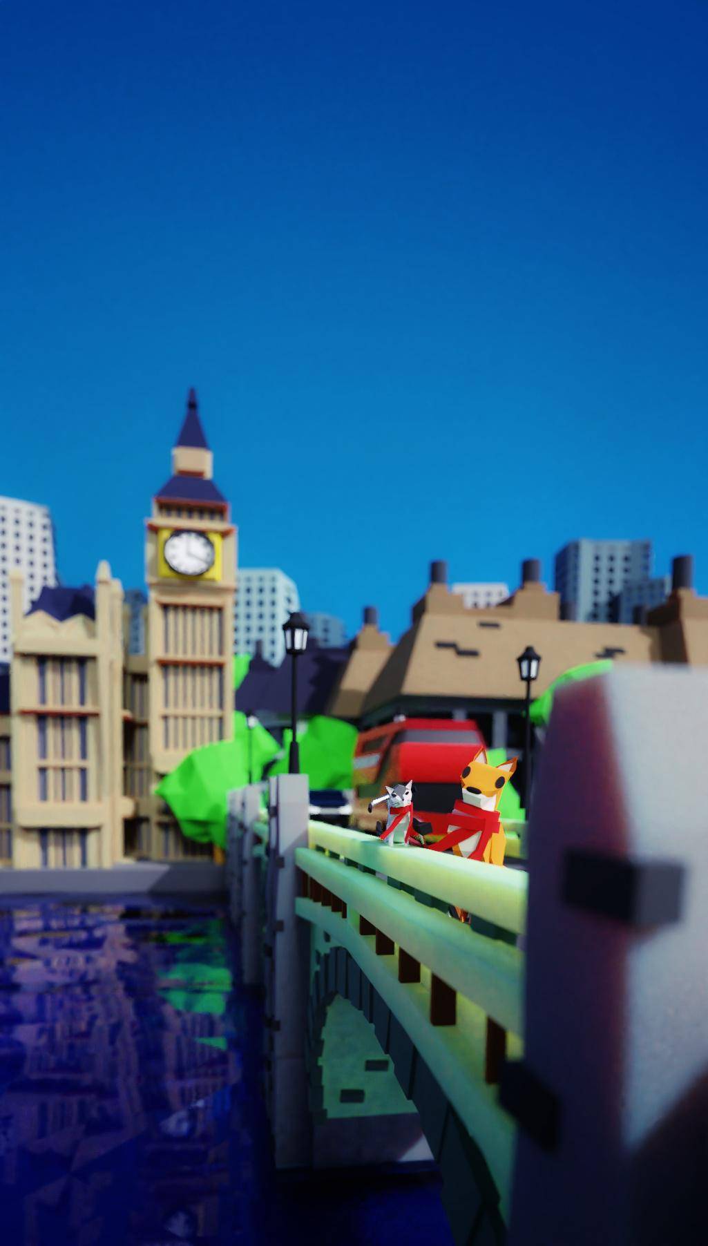Low Poly Westminster Bridge | Scrolller