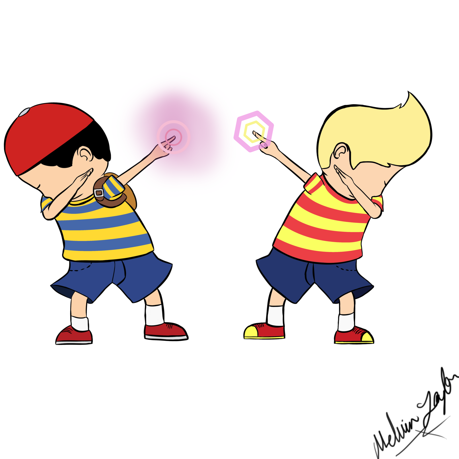 Lucas and Ness [Mother] | Scrolller