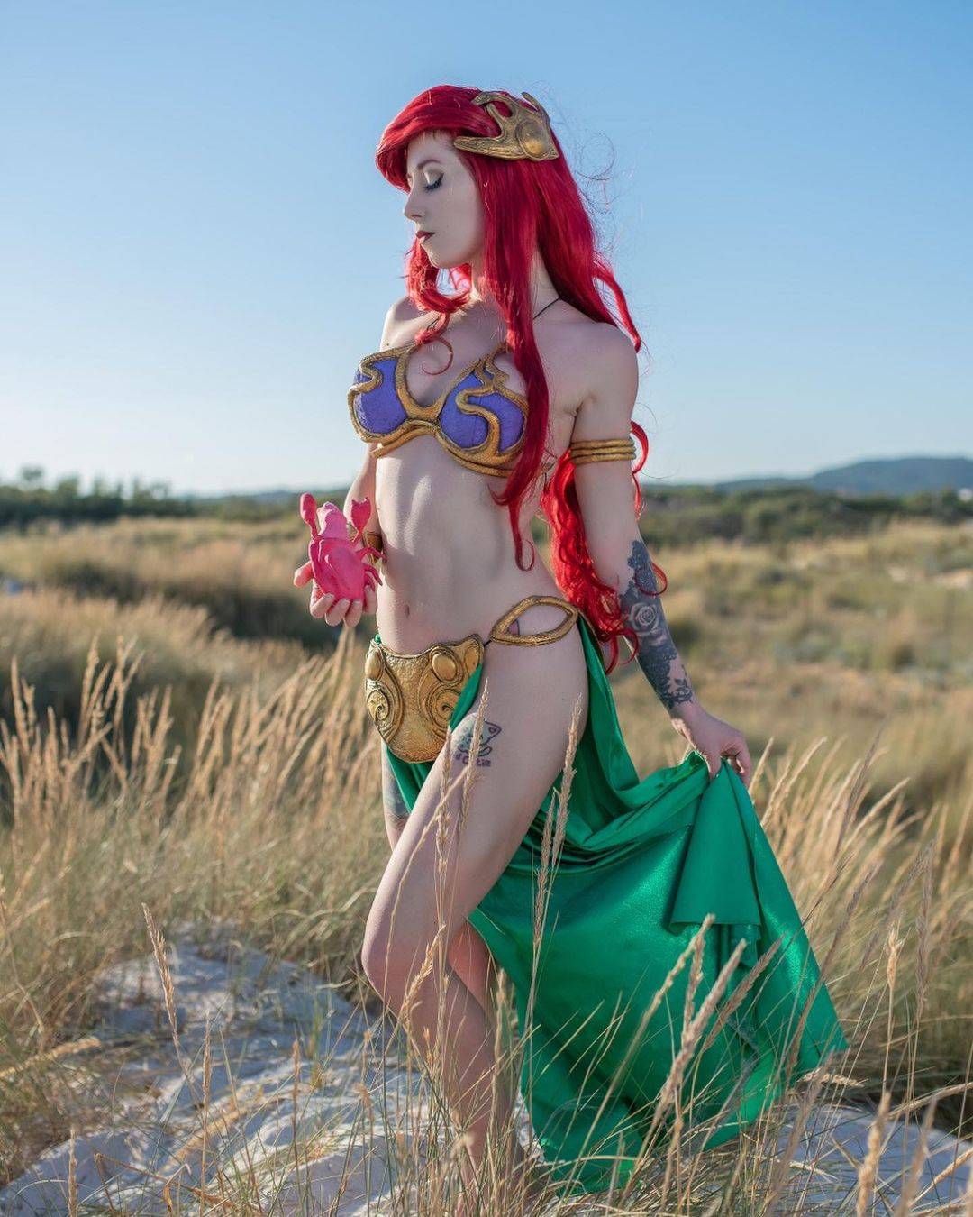 Lucilla Dry Martini as Ariel, The Little Mermaid | Scrolller