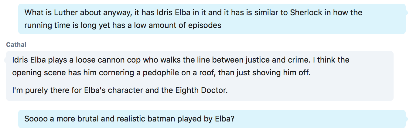 Luther summed up | Scrolller