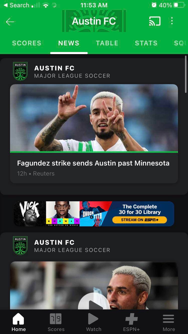 LV Reppin’ on ESPN | Scrolller