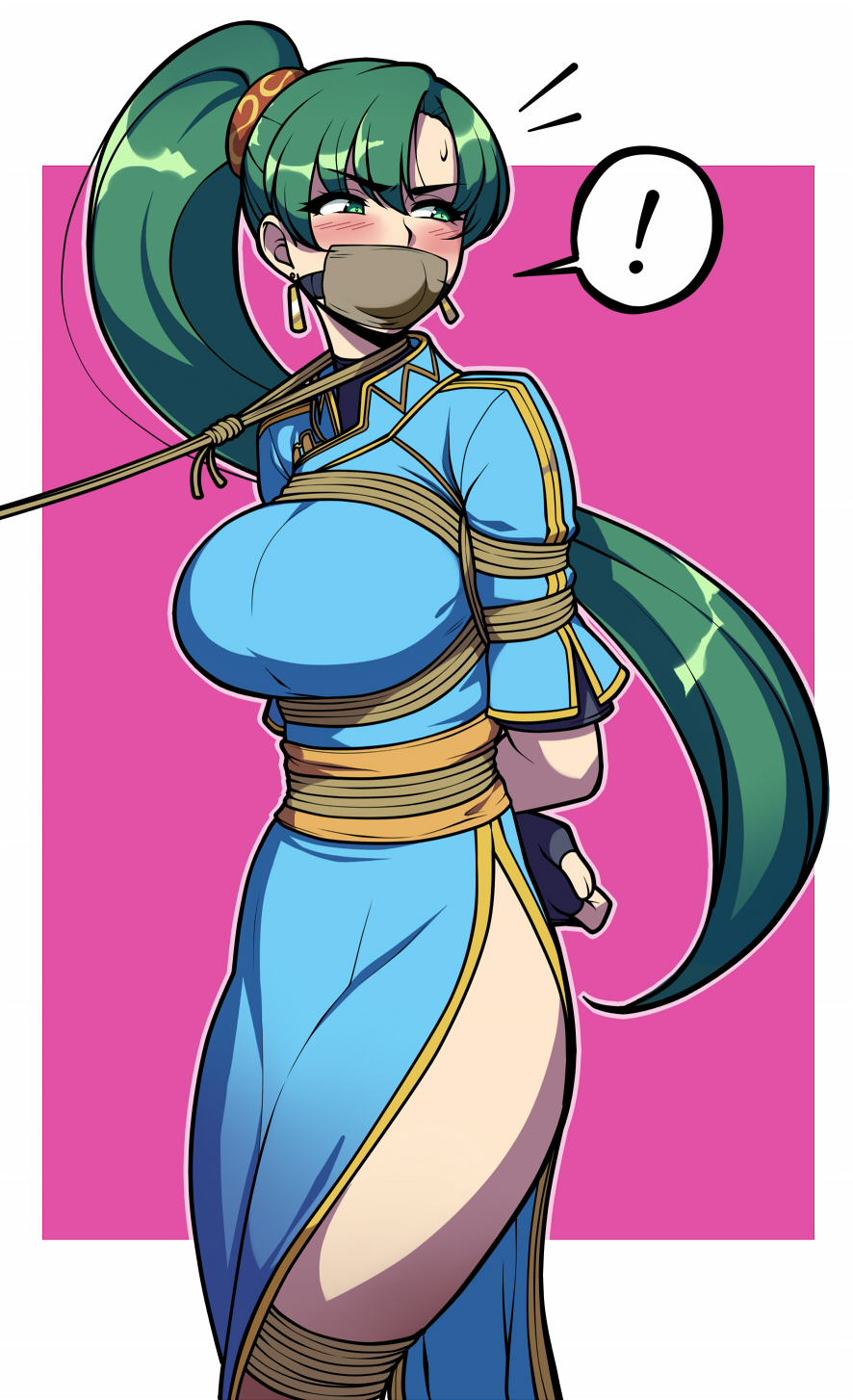 Lyn bound and gagged (JamOrbital) | Scrolller