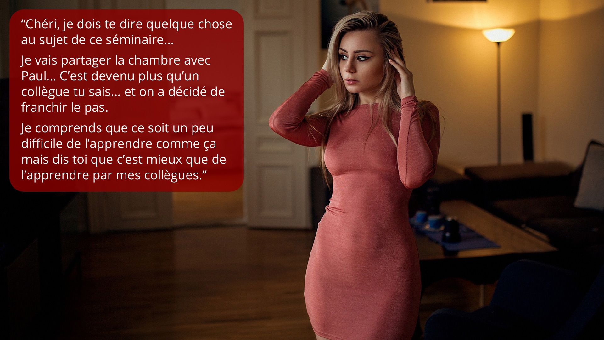 Même là, mon épouse m'impressionne encore... par son honnêteté | Scrolller