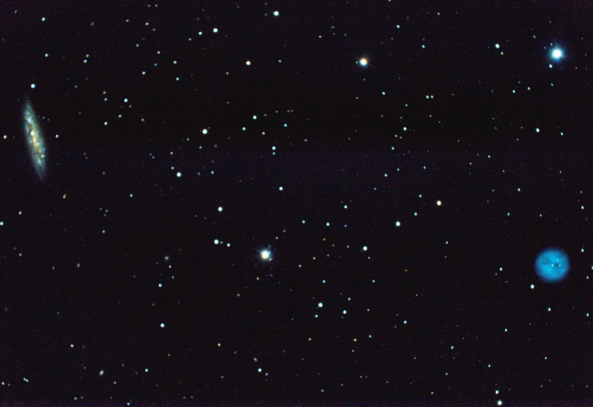 M108 and M97 (Galaxy & Planetary nebula) | Scrolller