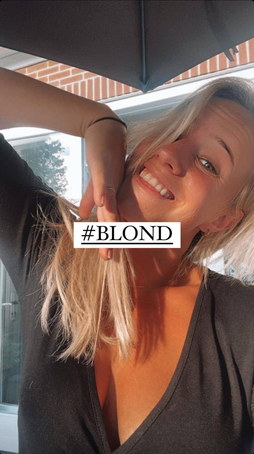 Maar wel lekker Blond 😍 | Scrolller