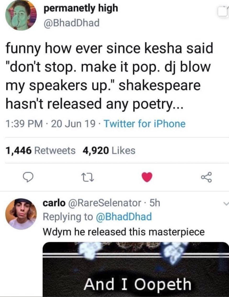 Macbeth 2.0 be woketh | Scrolller