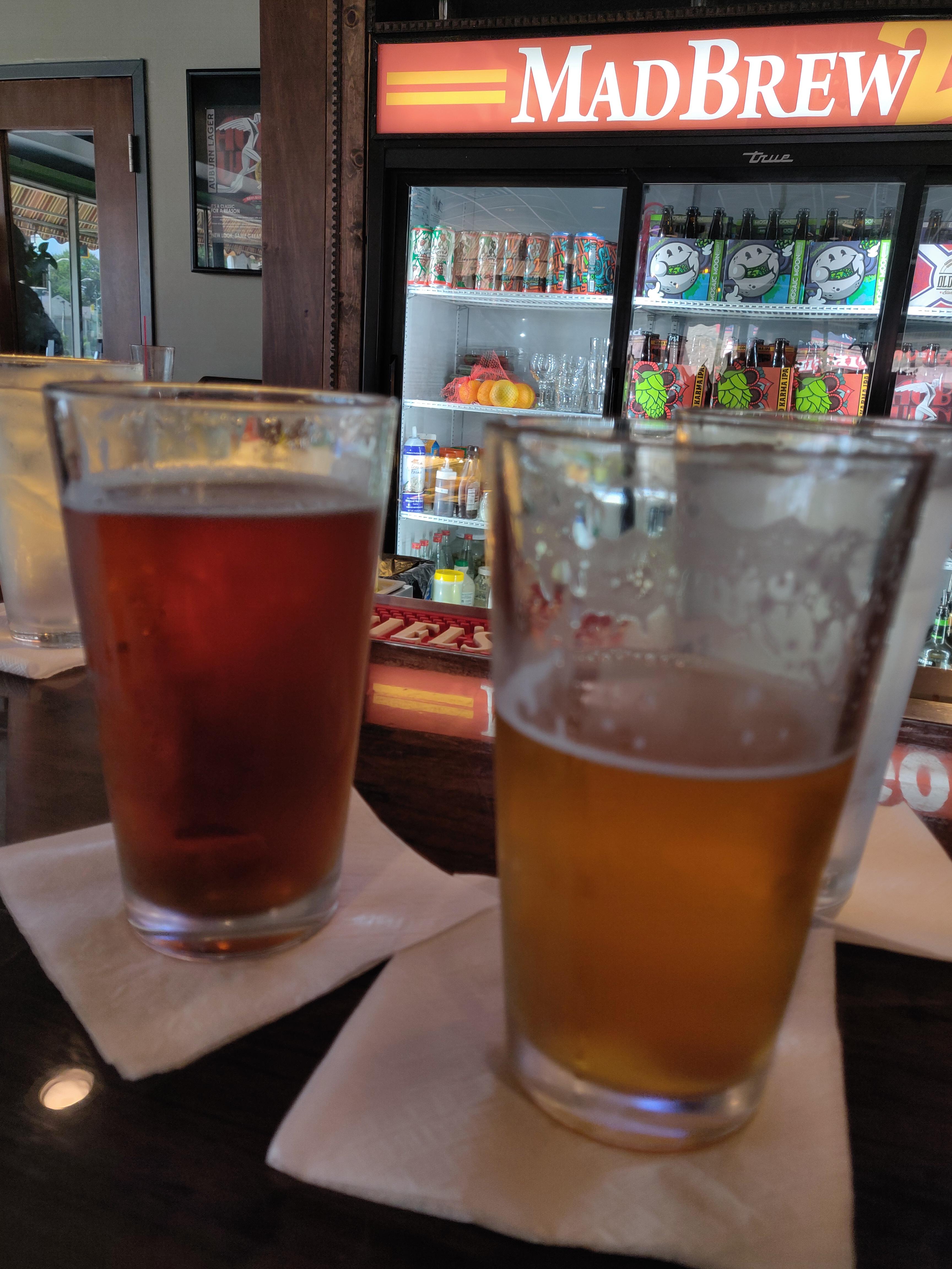 Mad Anthony's Brewing. Mosaic Moon and Aubern Lager. Good stuff. | Scrolller