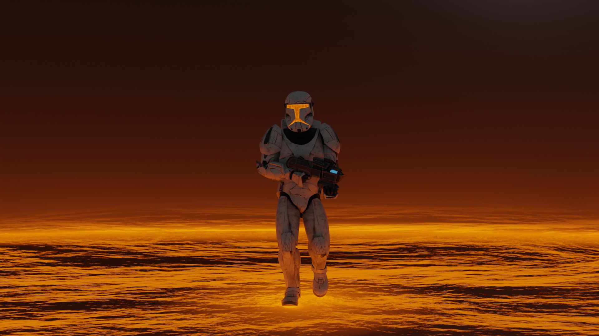 Made a little Republic Commando render using BF2 models | Scrolller