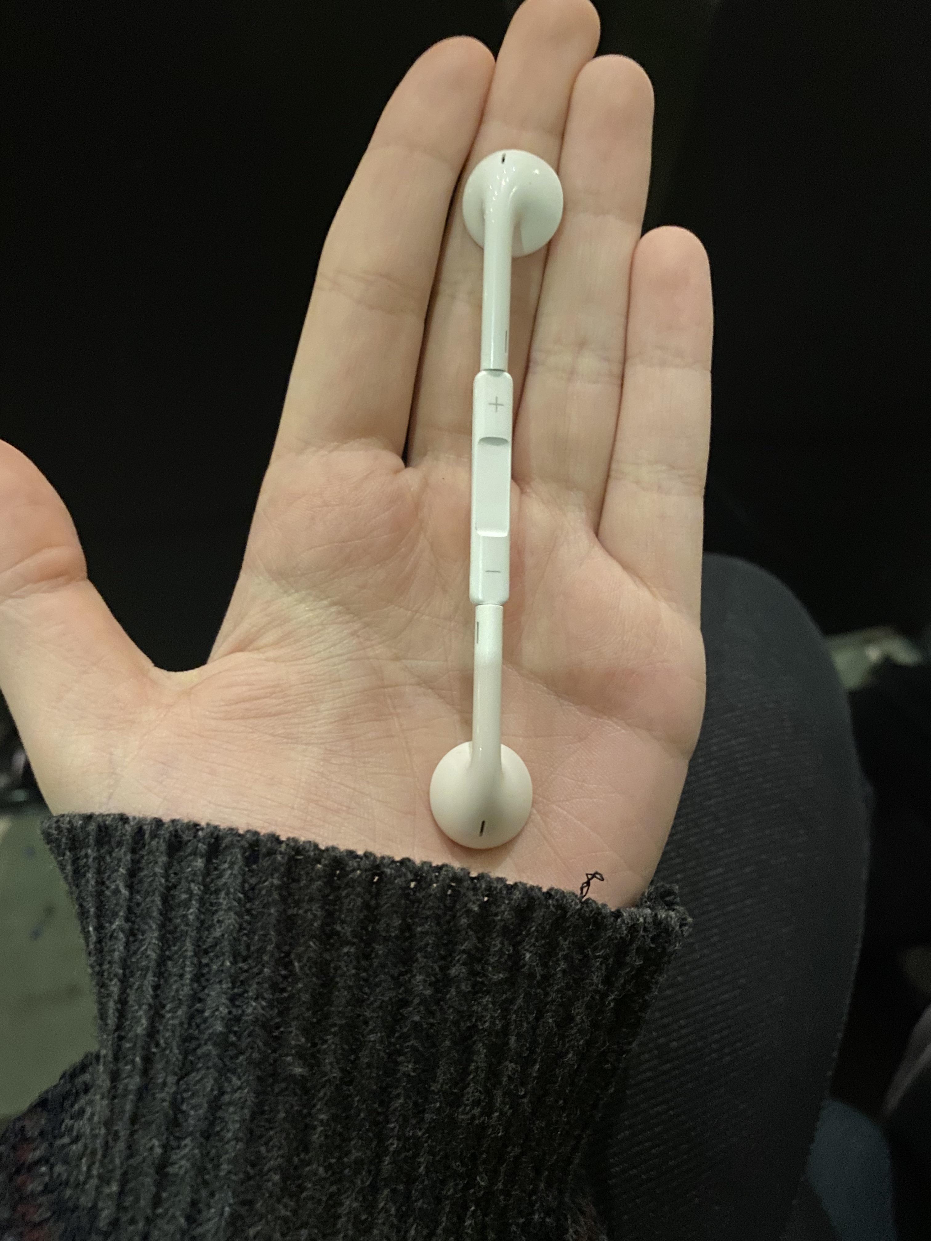 Made a new invention with my friends broken earbuds, I call it the iPhone | Scrolller