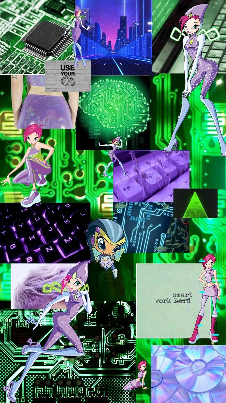 Made a Tecna (+Digit) aesthetic | Scrolller