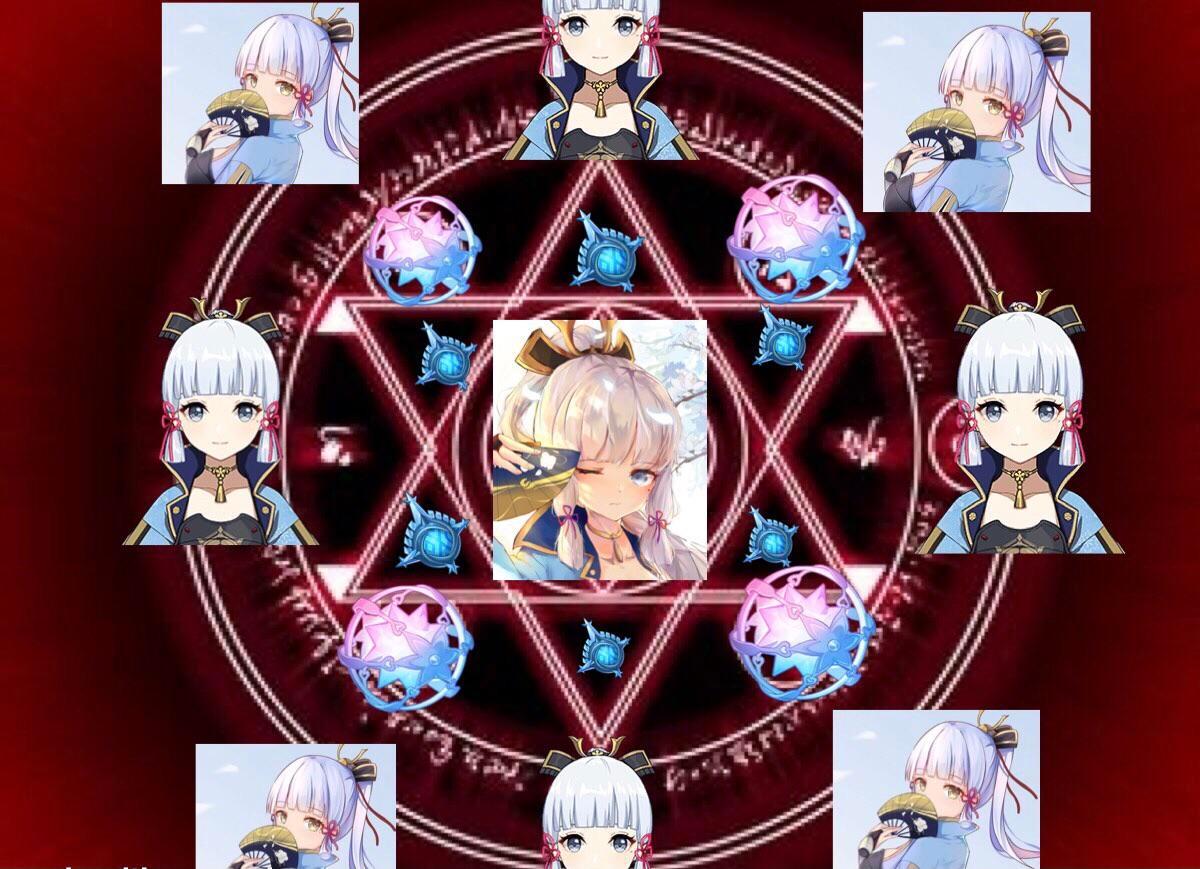 Made an Ayaka Ritual Circle | Scrolller