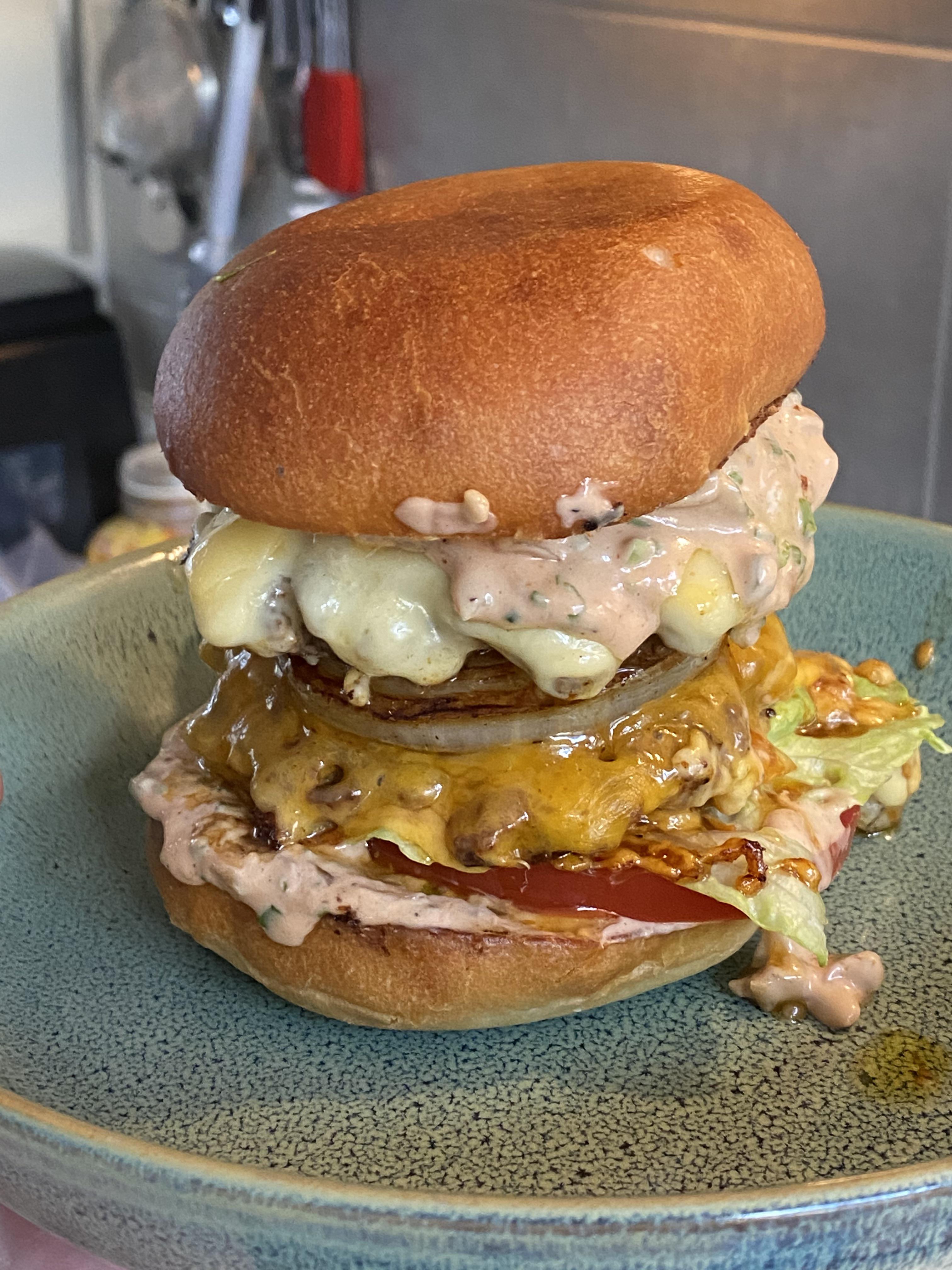 Made an In-N-Out style burger at home. | Scrolller