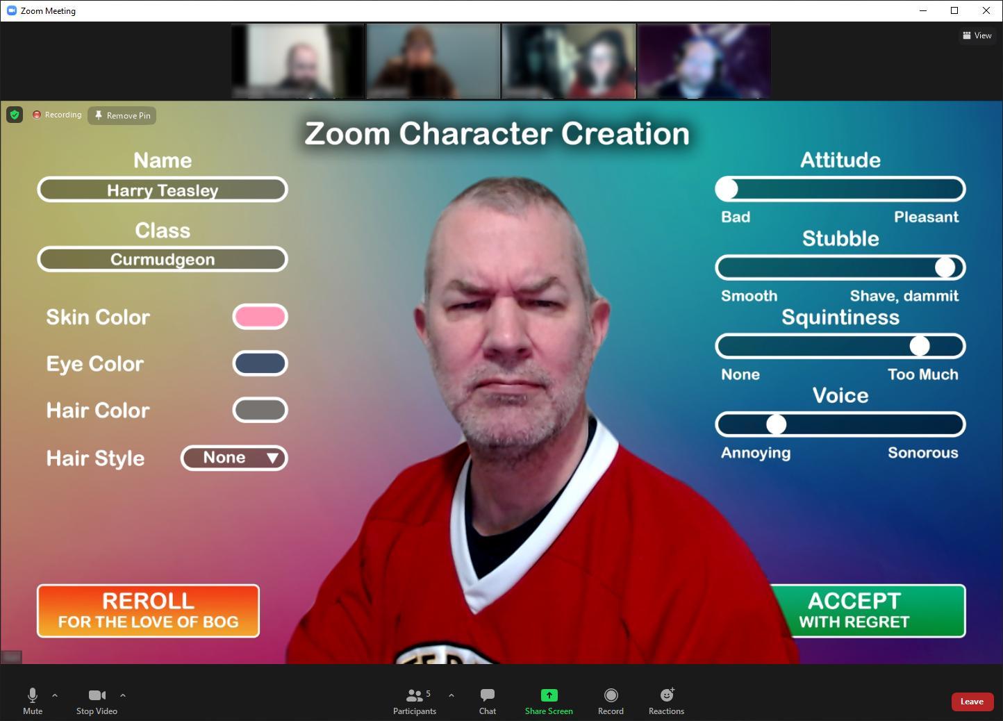 Made my first Zoom background | Scrolller