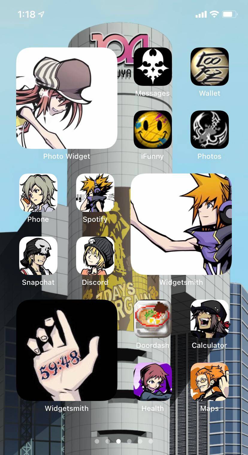 made my ios14 screen twewy themed | Scrolller