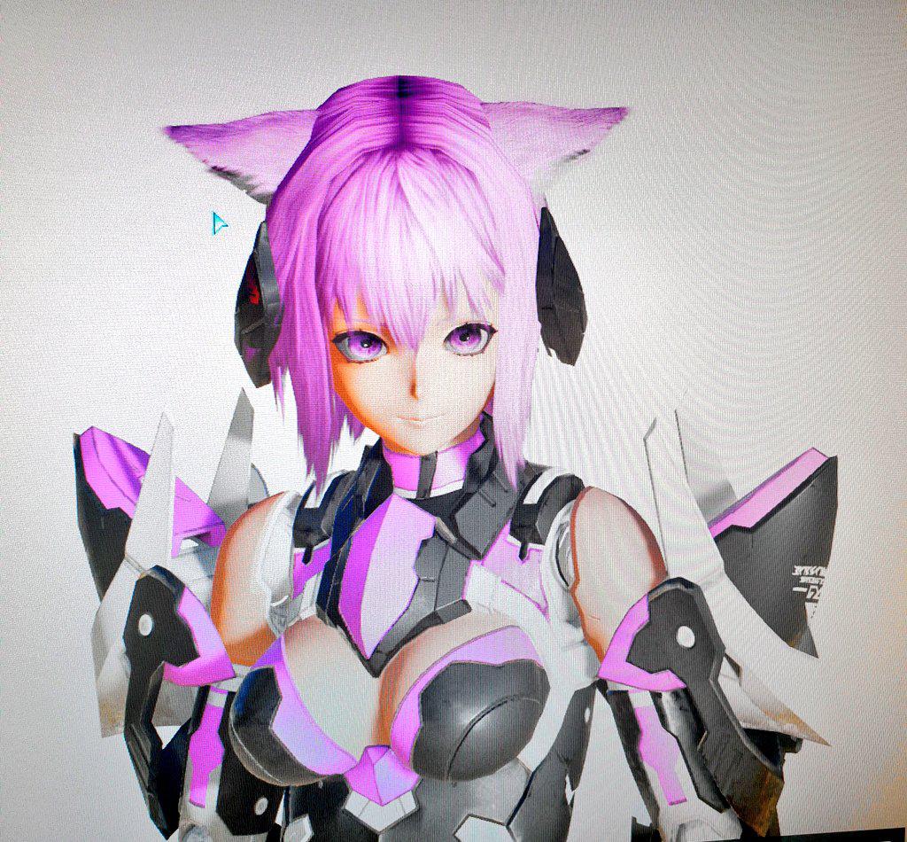 Made Okayu in PSO2 🍙 | Scrolller