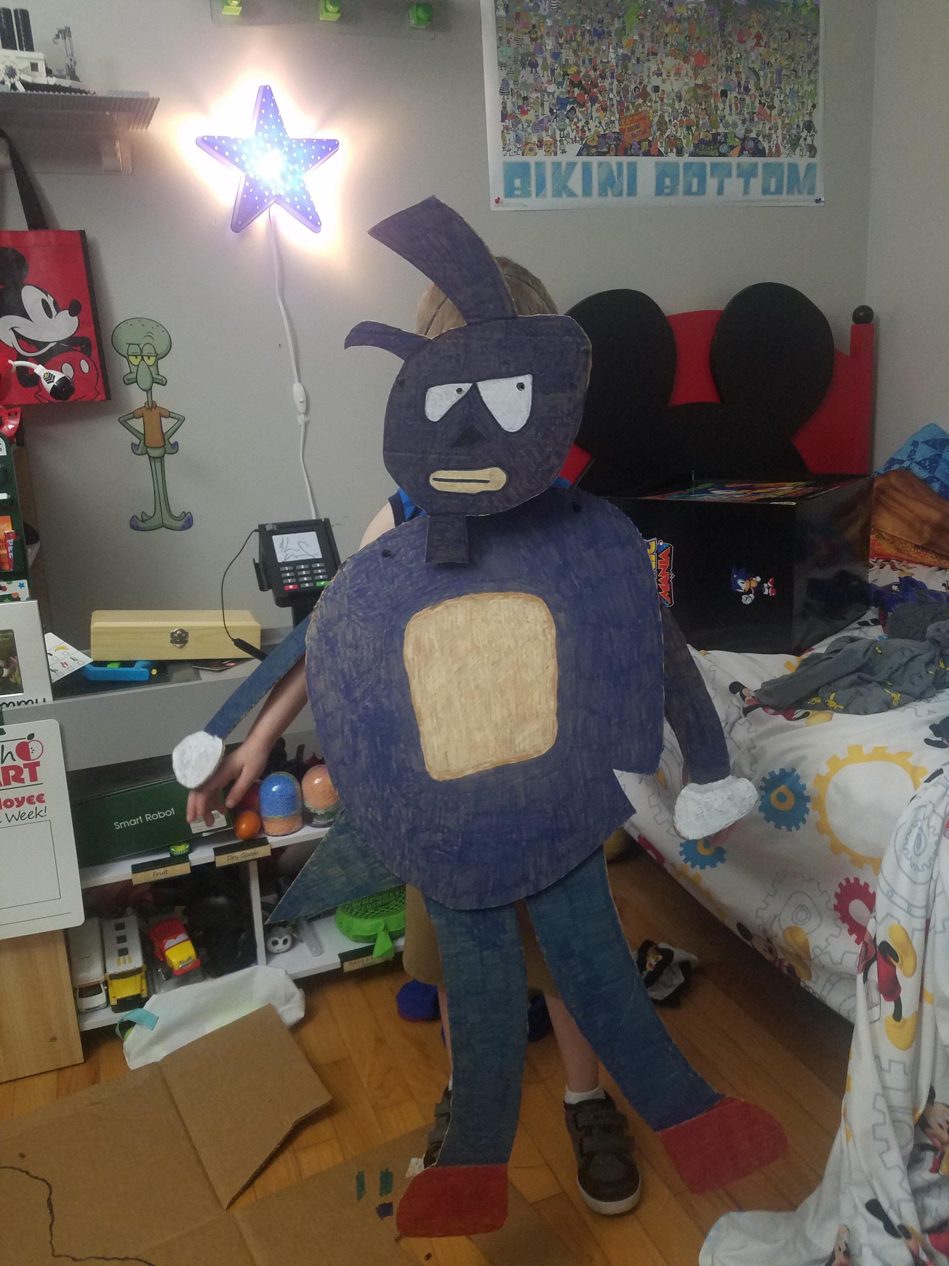 Made Sanic for my son. | Scrolller