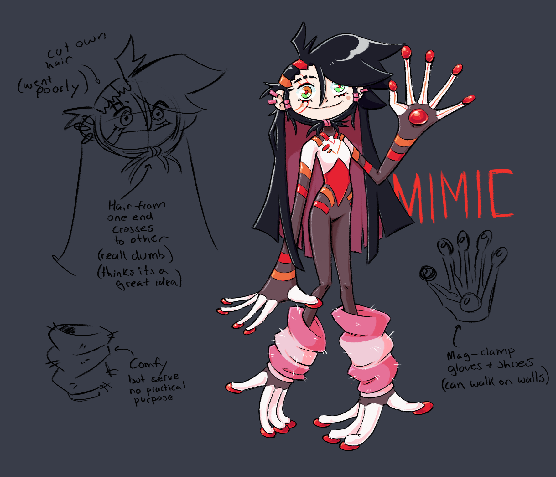 Made some art for the Pilot I'm gonna play named Mimic | Scrolller