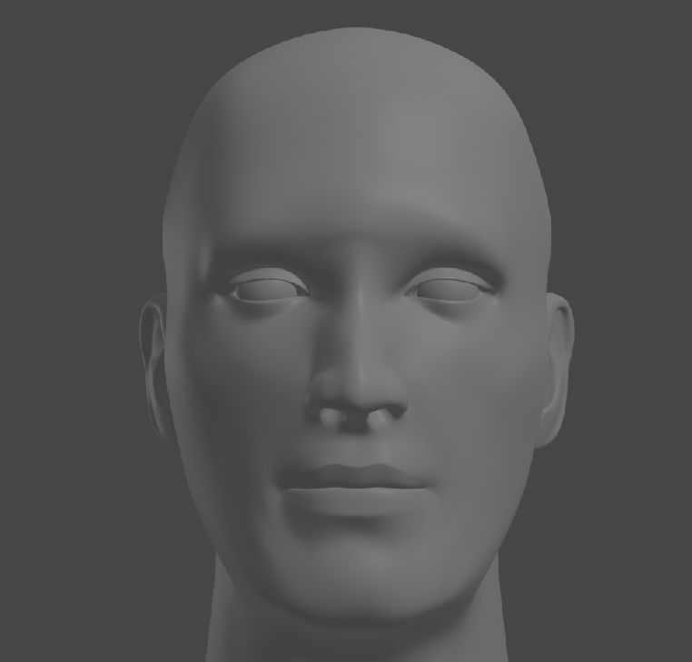 Made some more progress on the nightmarish head I shared here yesterday. Still a WIP but it's ...