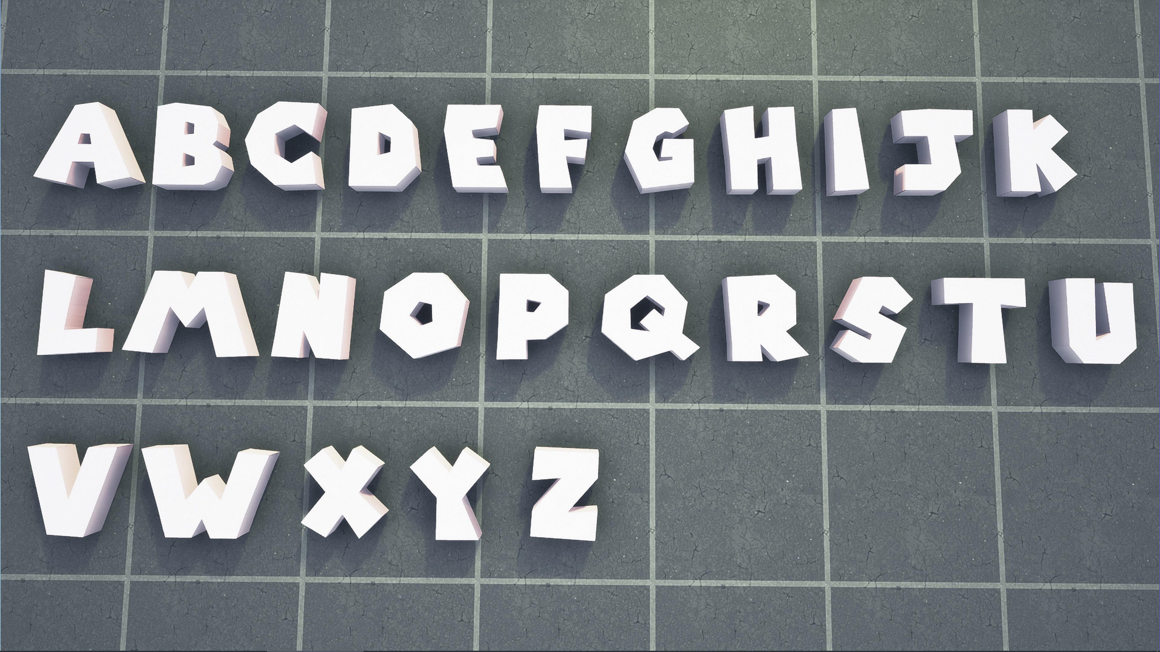 Made the Mario Kart font. | Scrolller