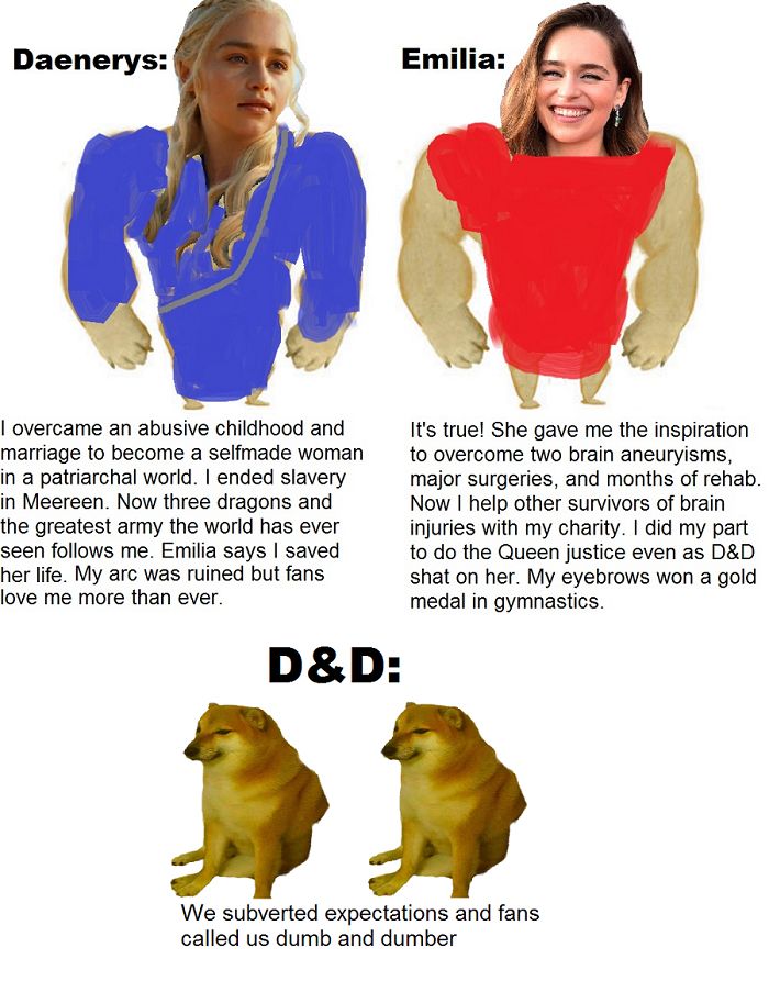 Made this meme tribute to the two queens | Scrolller